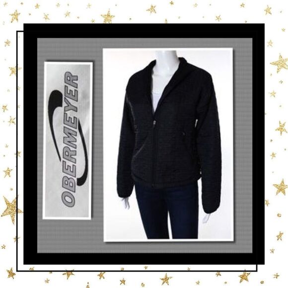 Obermeyer | Jackets & Coats | Obermeyerblack Two Pocket Zip Insulated ...
